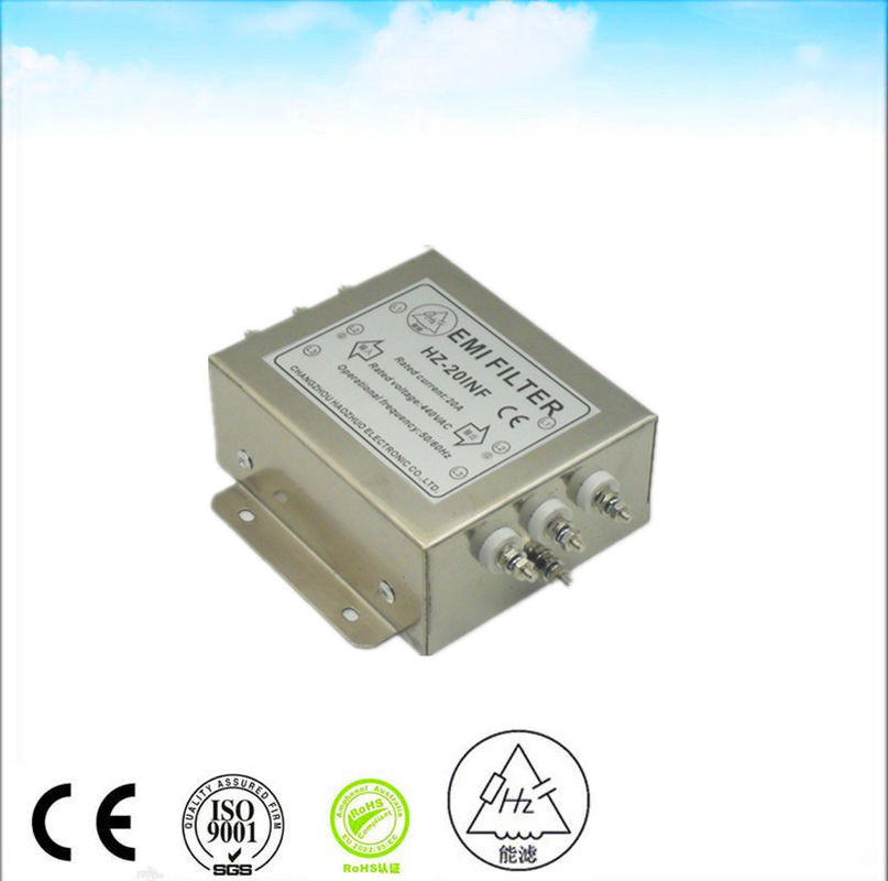 RF Passive Low Pass Emi Filter Design 3 Phase Line Filter Dc Noise Filter