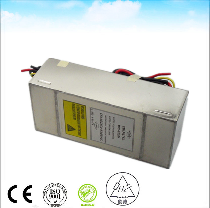 High Voltage 25a Mri Rf Cage Single Phase EMI Filter Electronic Noise ...