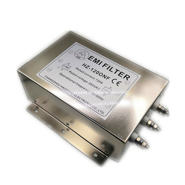 440VAC 120A 3 Phase Electrical Noise Suppression Filter For 55kw ...