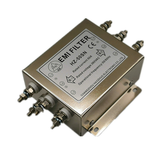 50A 380V AC 3 Phase Emi Filter Design Rf Interference Filter